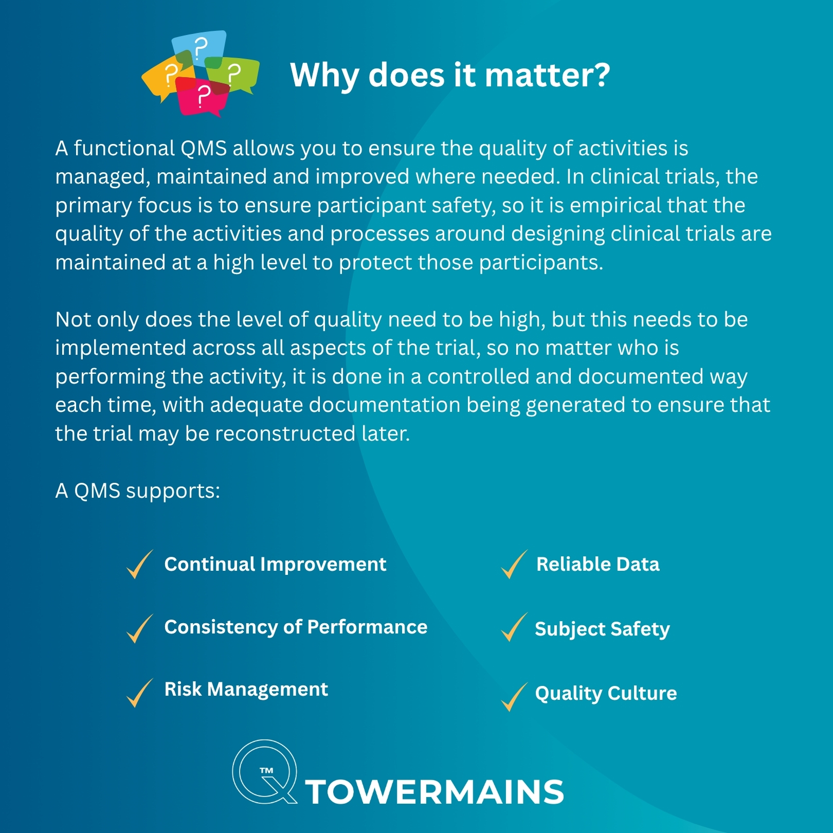 A Short Guide to Clinical QMS – Tower Mains